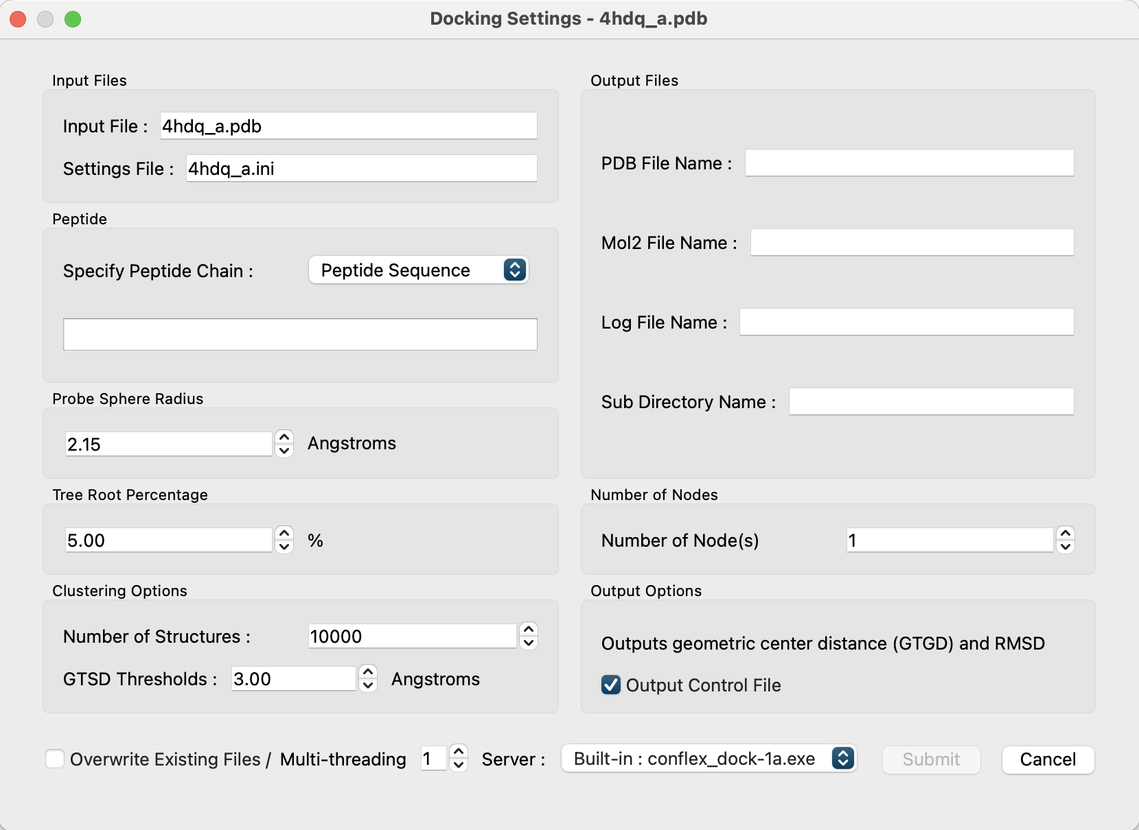 CONFLEX Interface Manual
