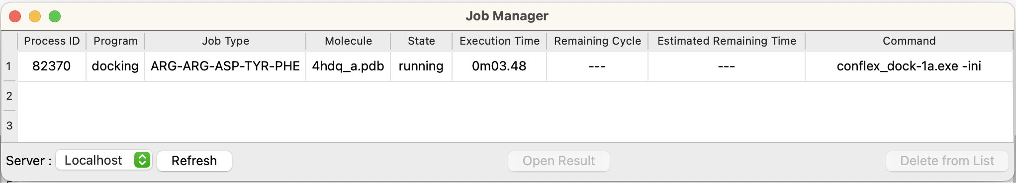 CONFLEX Interface Manual