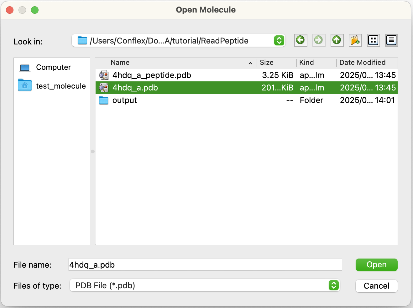 CONFLEX Interface Manual